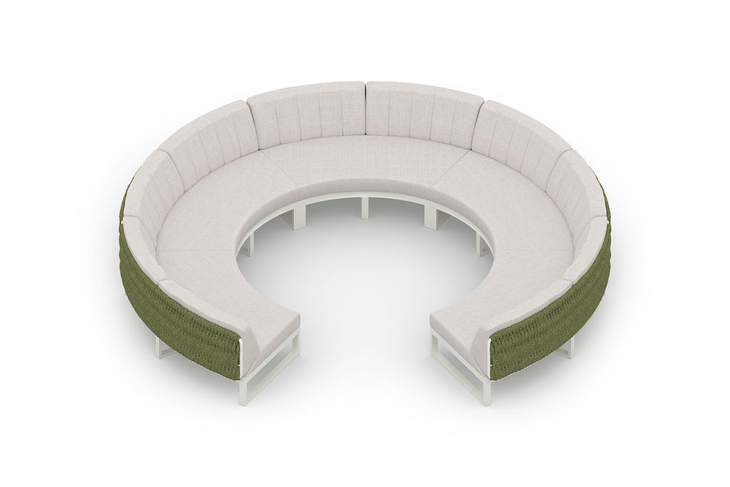 MUNIA CIRCULAR Outdoor Modular Lounge Configuration 14